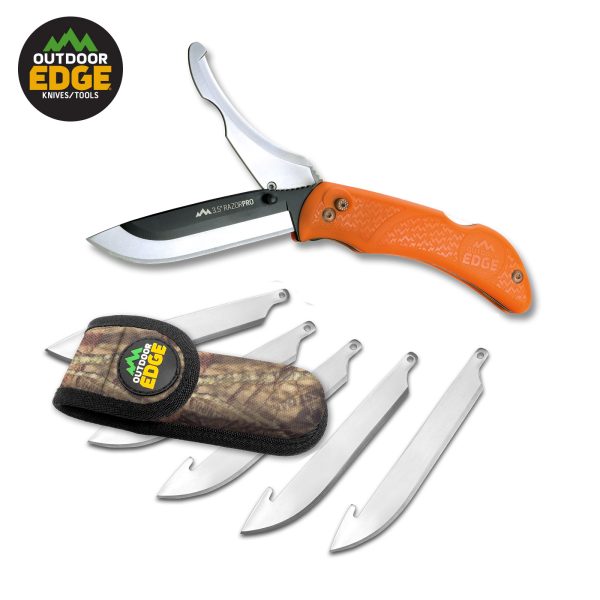 Outdoor Edge Razor Pro Orange - Nubben